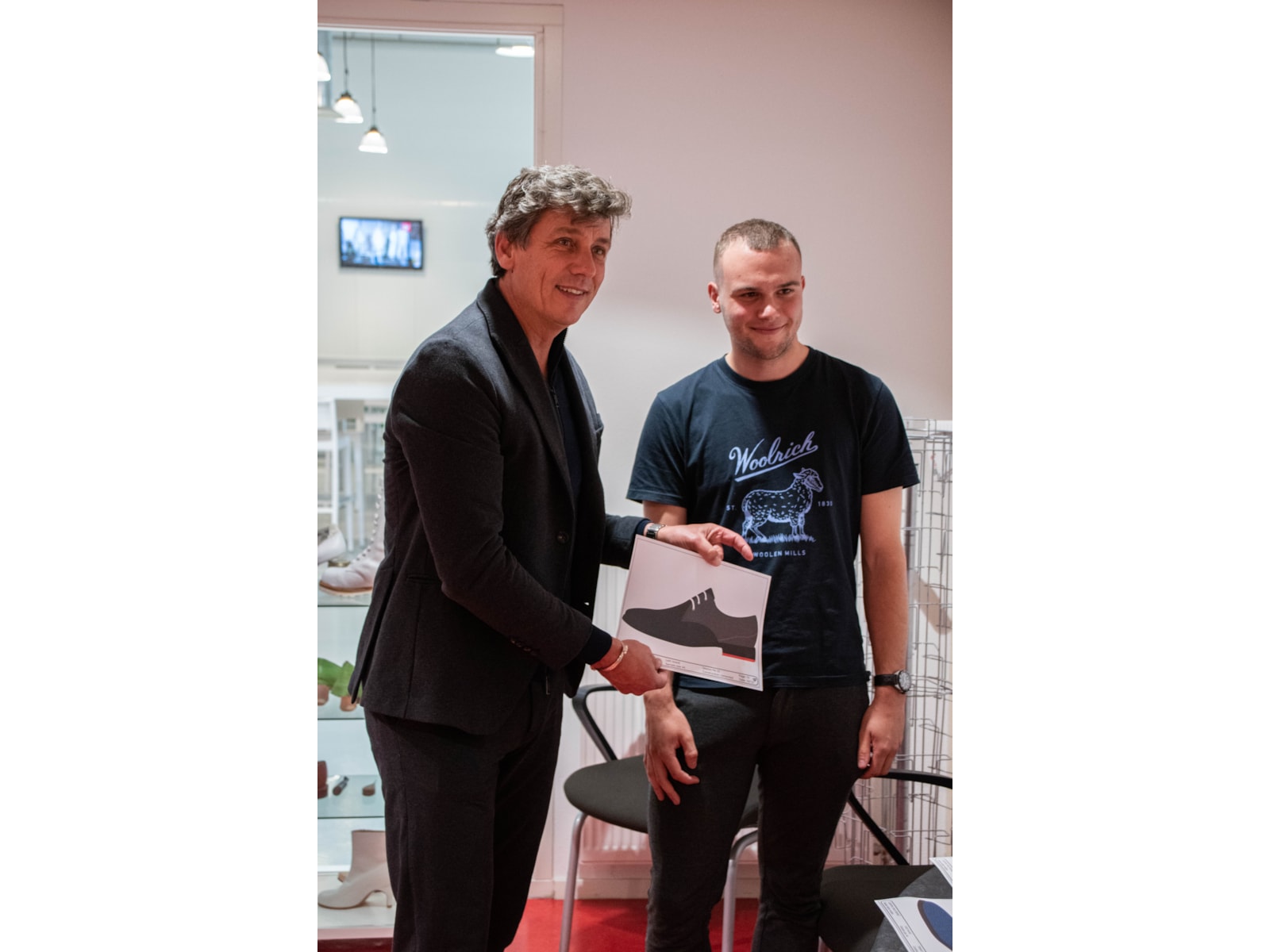 Voorzitter MKB-Nederland Jacco Vonhof brengt werkbezoek aan Dutch Shoe ...